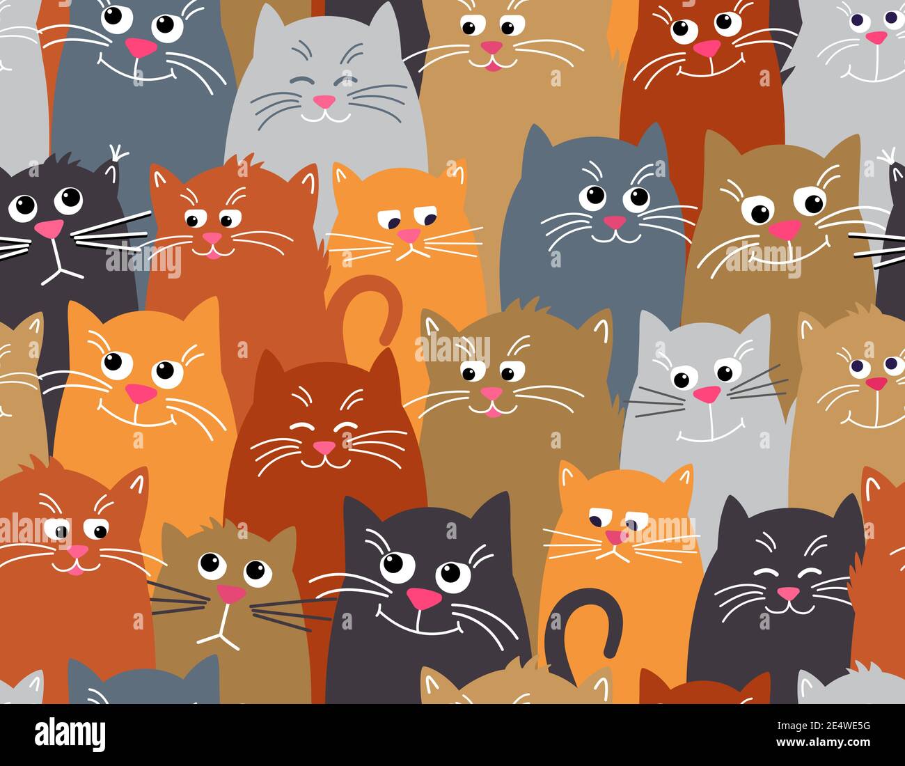Funny Cartoon Cat Backgrounds
