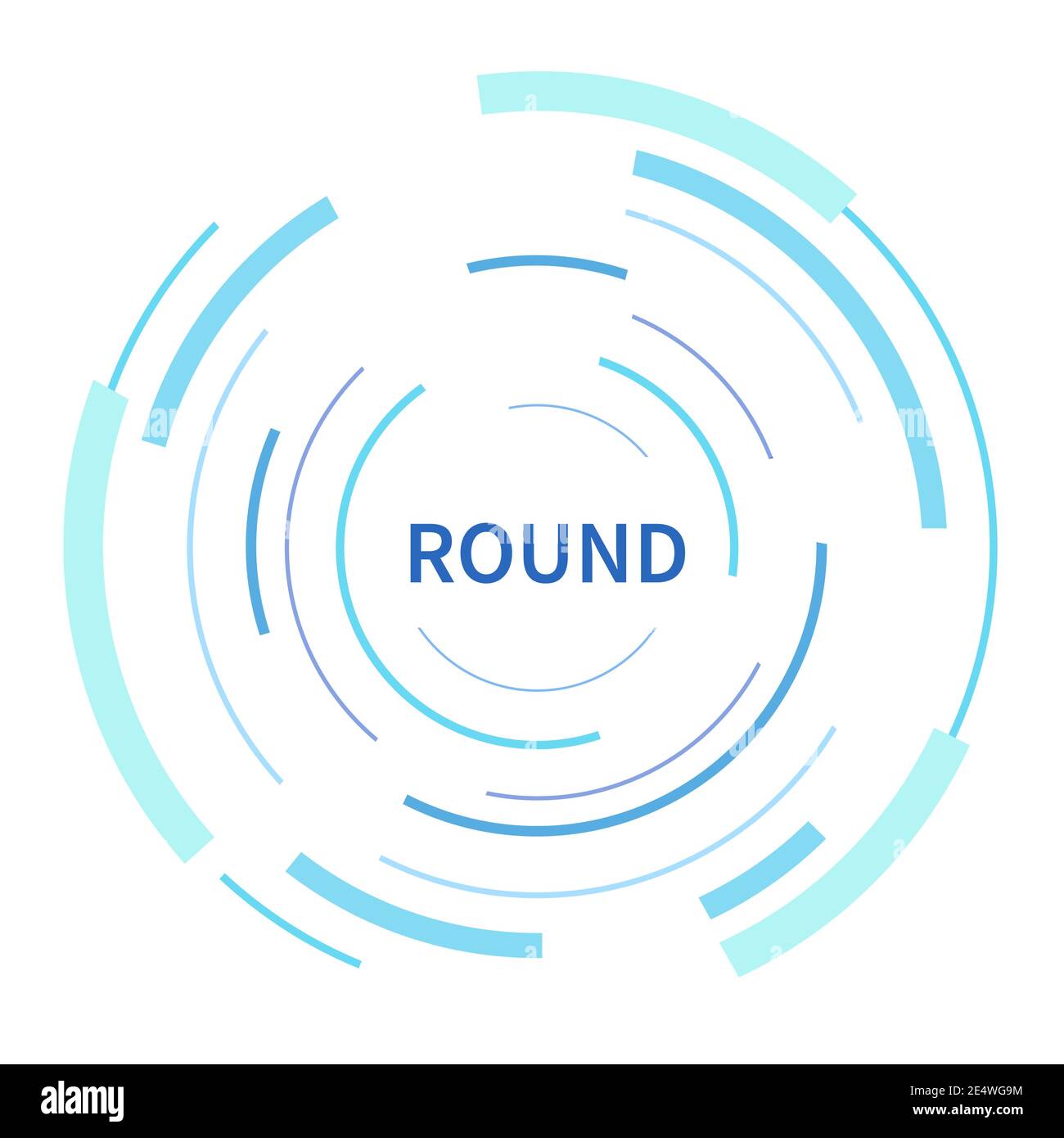 Modern design abstract circular line. Abstract business background with ...