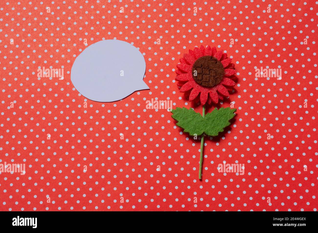 Mini speech bubble for expressing idea, thought and speech Stock Photo ...