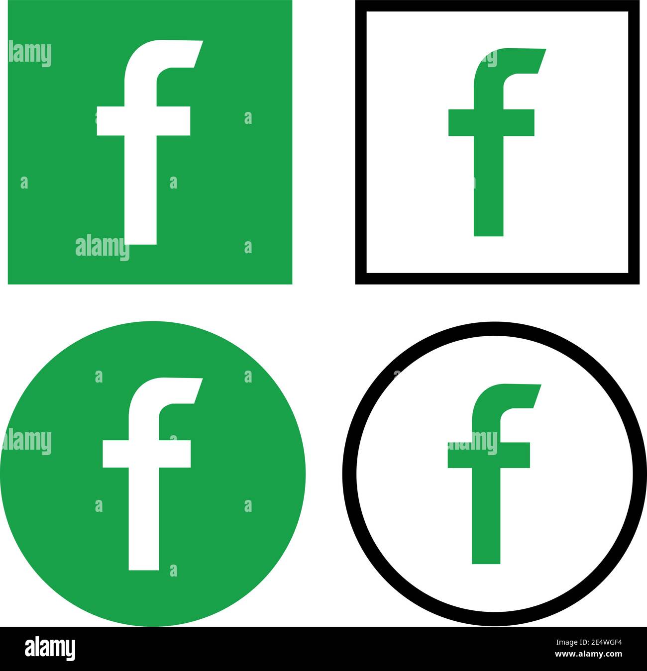 Letter F web icon Stock Vector Image & Art - Alamy