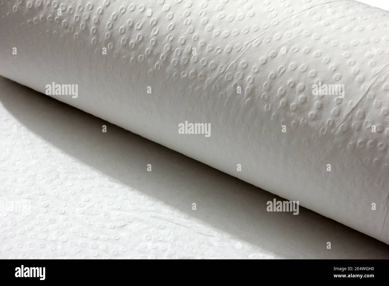 White roll paper towel background texture Stock Photo - Alamy