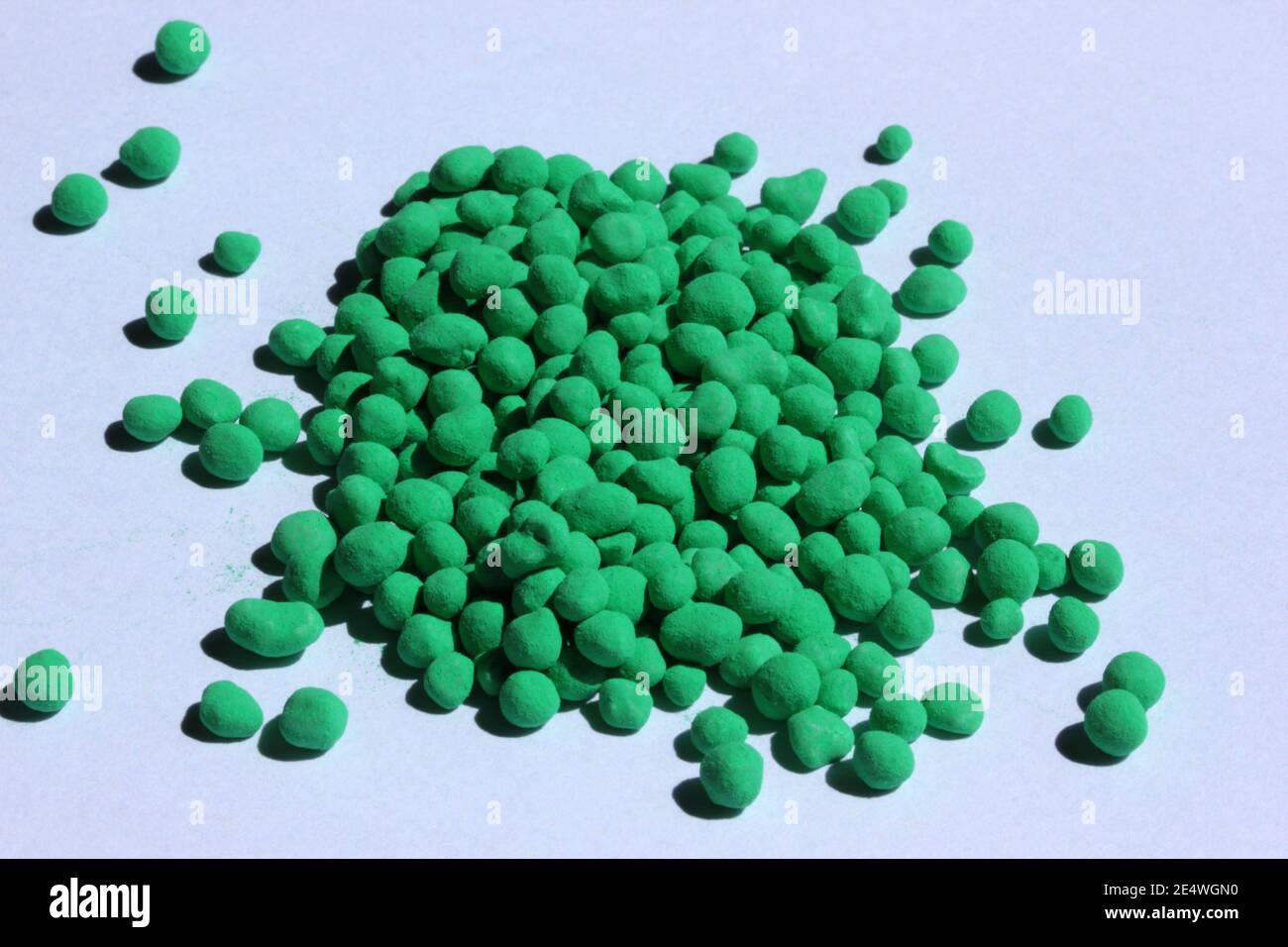 powder food colors on a white background Stock Photo - Alamy