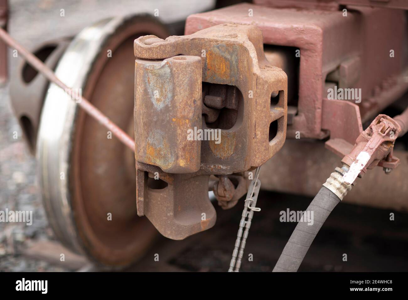 Train coupler hi-res stock photography and images - Alamy