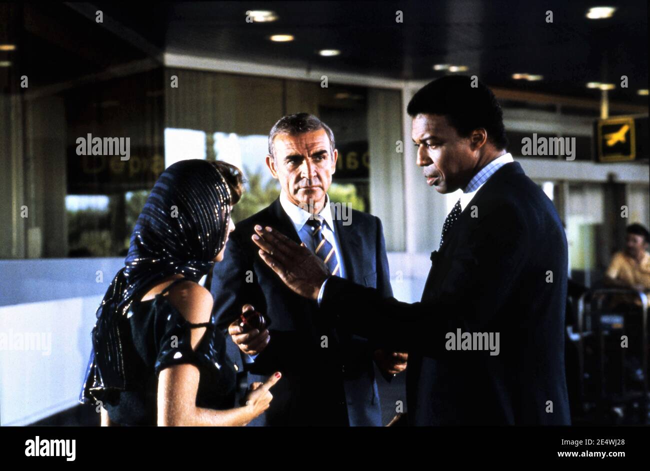 SASKIA COHEN TANUGI SEAN CONNERY as James Bond 007 and BERNIE CASEY as ...