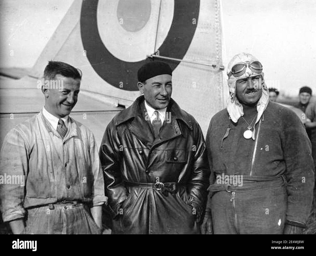 René Mesmin, Joseph Le Brix, Marcel Doret, 1931 Stock Photo - Alamy