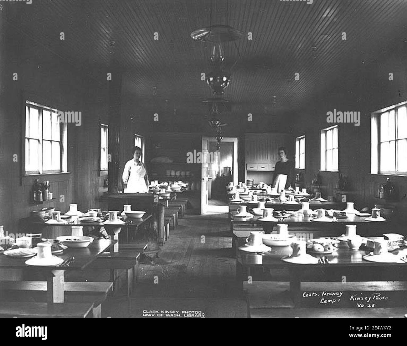 Mess hall interior hi-res stock photography and images - Alamy