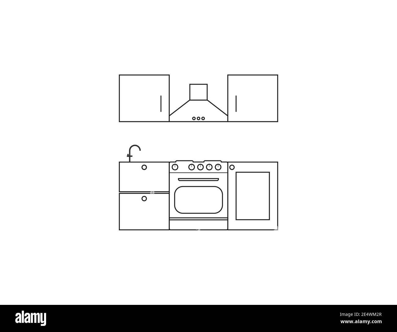 Cook, food, kitchen icon. Vector illustration, flat design Stock Vector ...