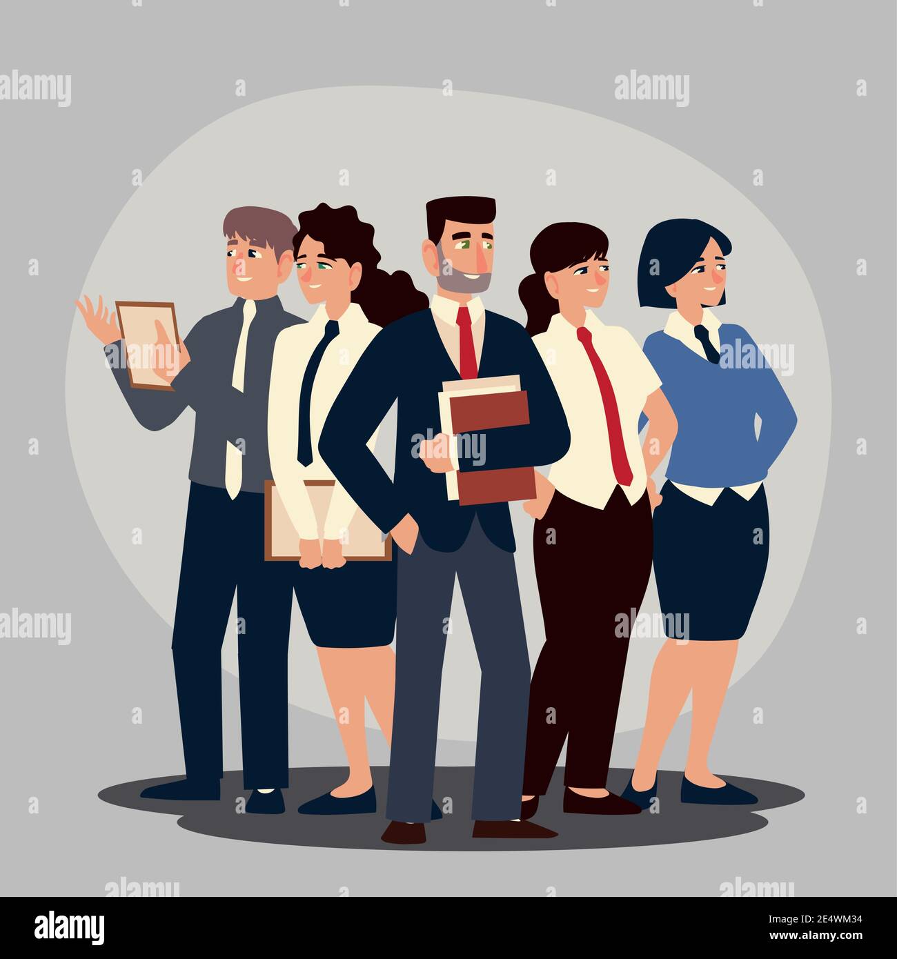 business people, group of businessmen and business women characters ... business people, group of businessmen and business women characters ...