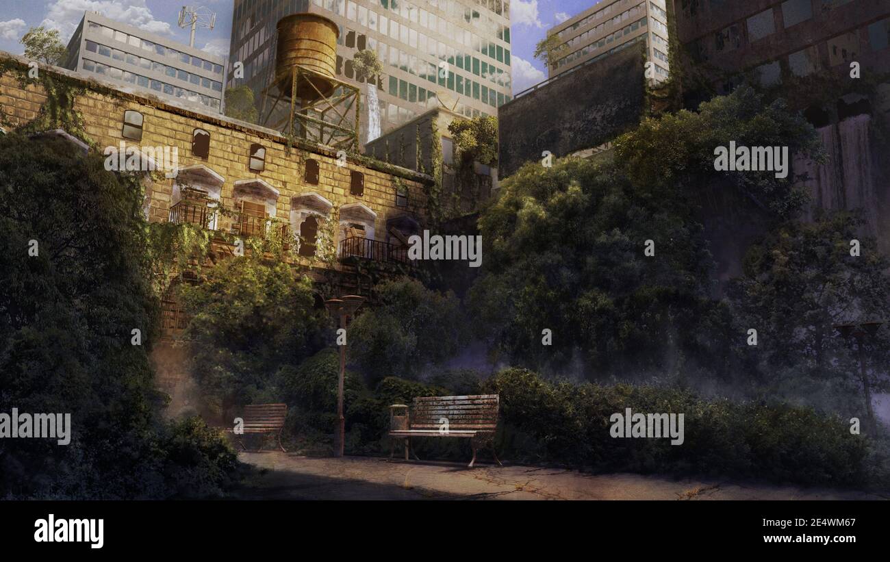 Post Apocalyptic Scene Stock Photo - Alamy