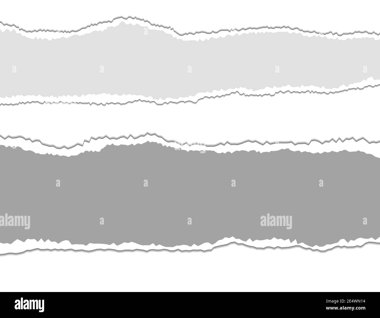 Ripped paper. Torn, ripped pieces. Vector illustration Stock Vector ...