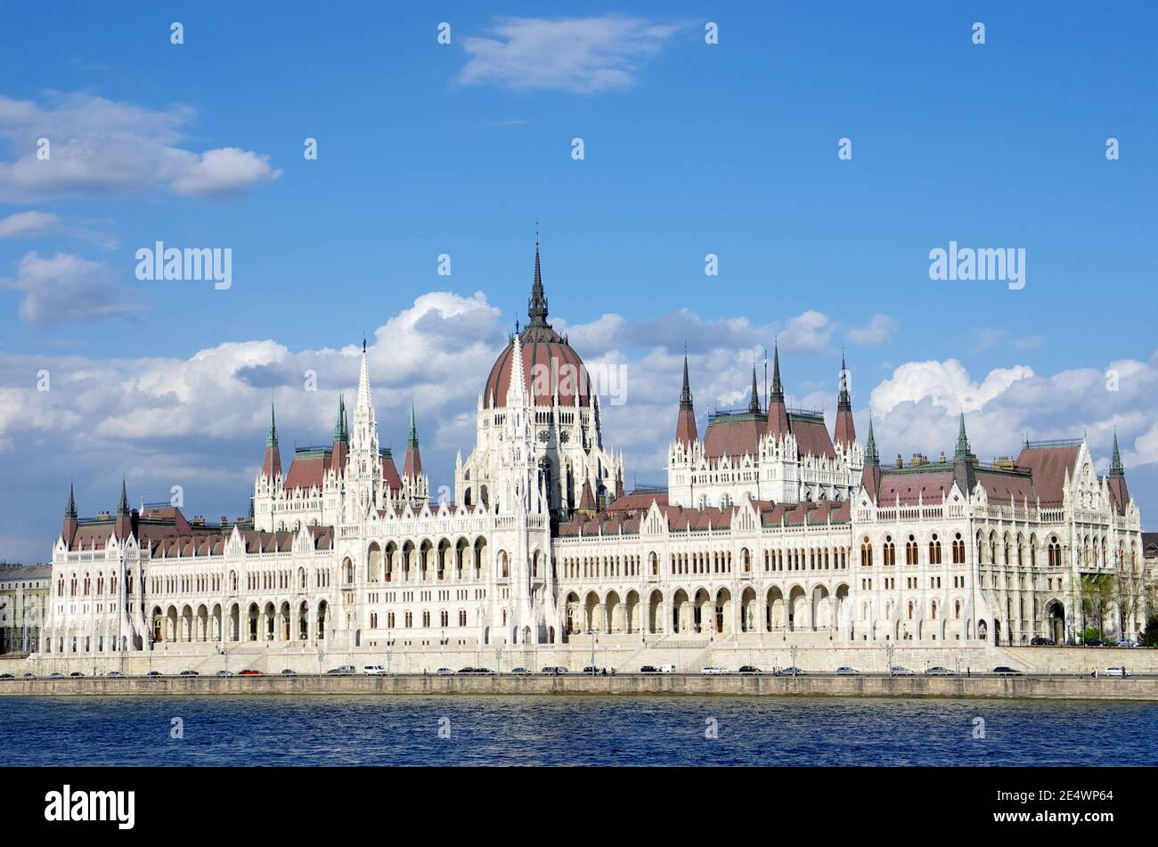 Budapest: the Hungarian Parliament Building was built in neo-Gothic and ...