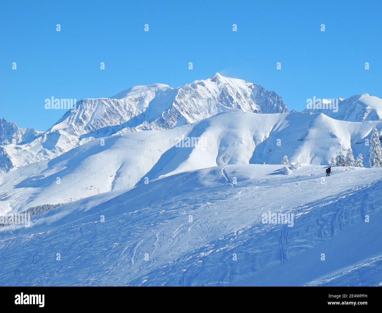 Winter in Megève Stock Photo - Alamy