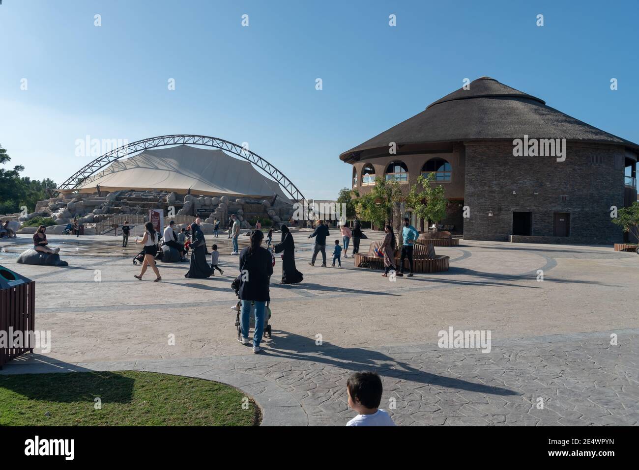 Dubai, United Arab Emirates – January 22, 2021, Dubai Safari Park ...