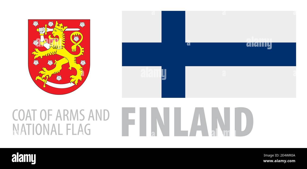 National coat arms finland hi-res stock photography and images - Alamy