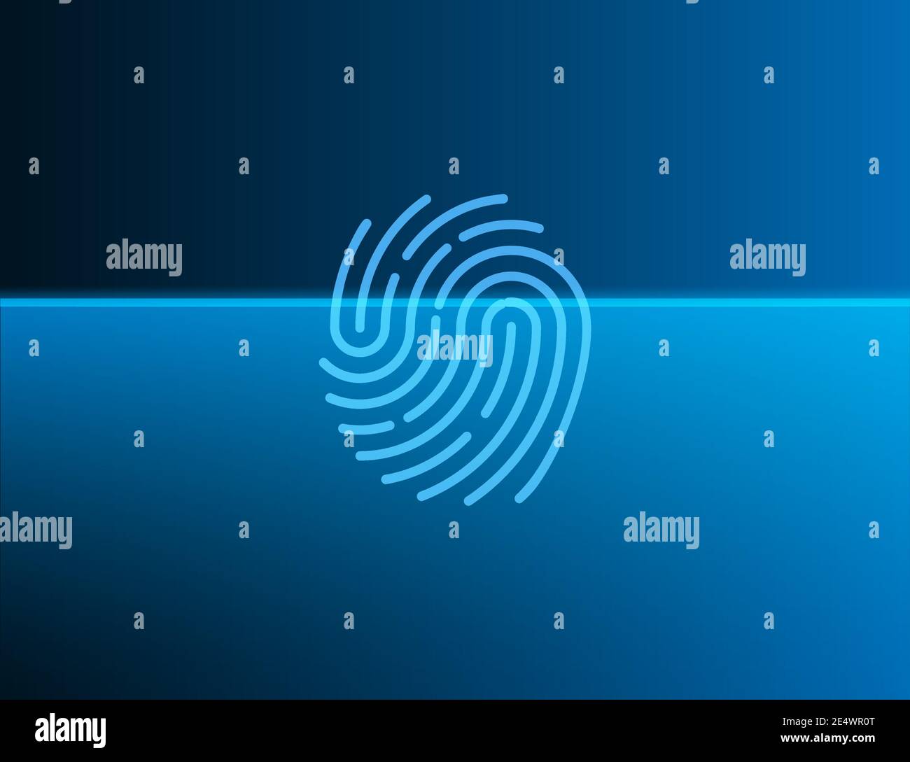 Biometric Stock Vector Images - Alamy