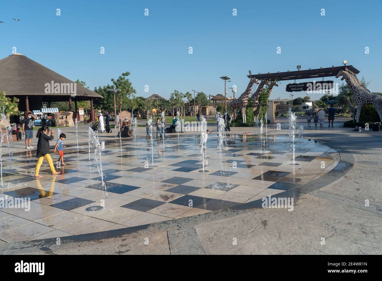 Dubai, United Arab Emirates – January 22, 2021, Dubai Safari Park ...