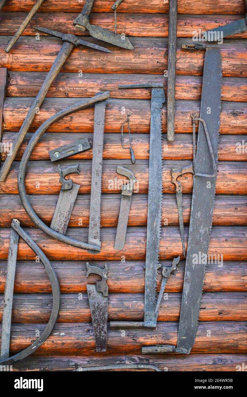 Ancient work shed hi-res stock photography and images - Alamy