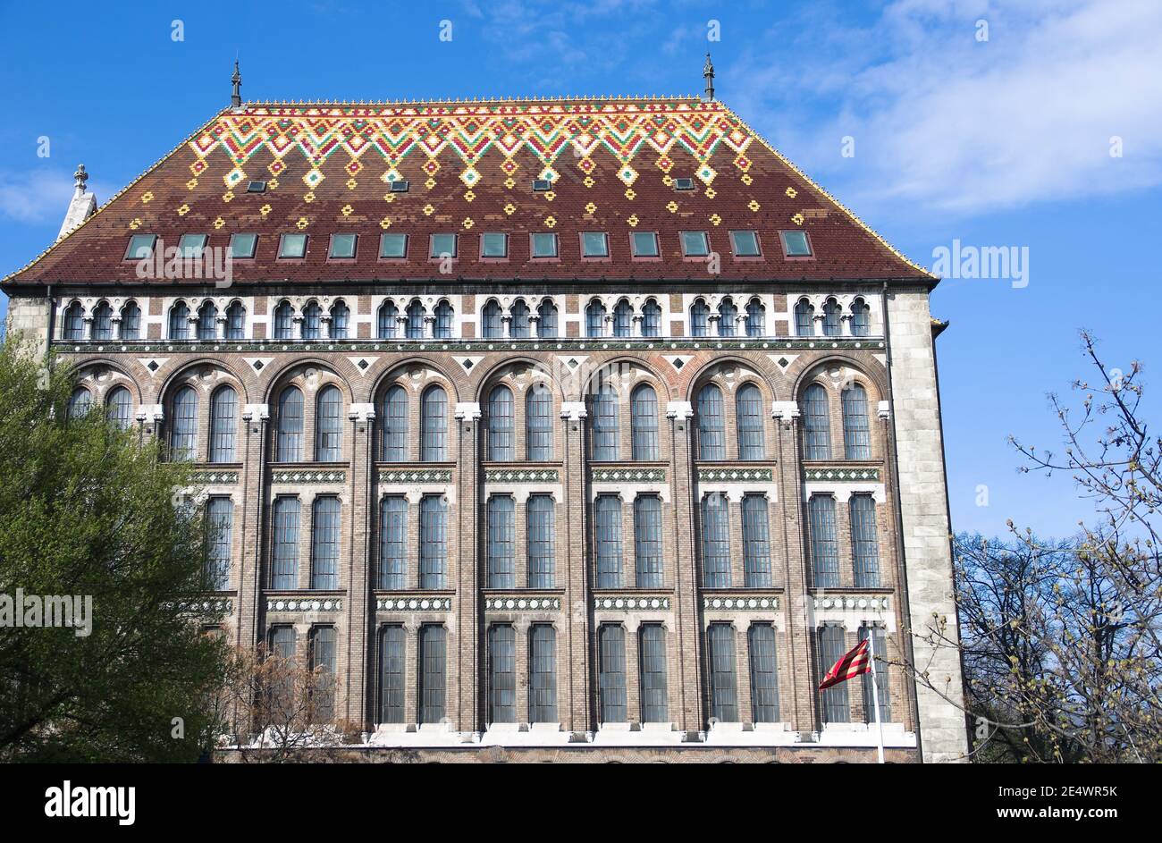 typical buildings in Buda Castle district of Budapest Stock Photo - Alamy