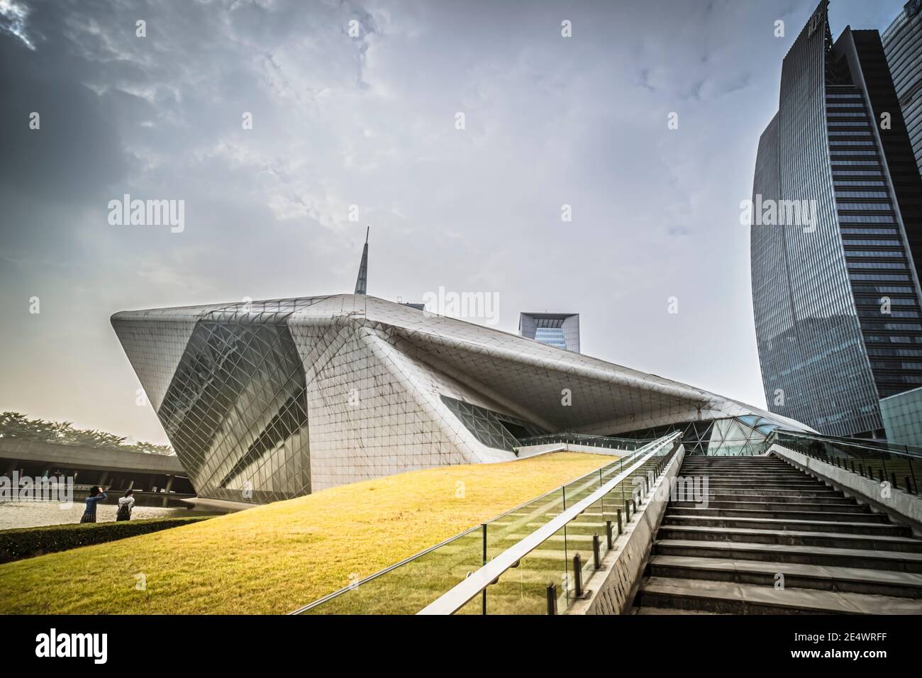 Guangzhou Opera House is a Chinese opera house in Guangzhou,in the new ...