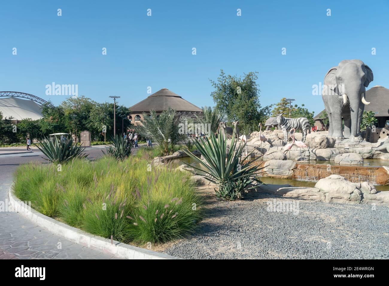 Dubai, United Arab Emirates – January 22, 2021, Dubai Safari Park ...