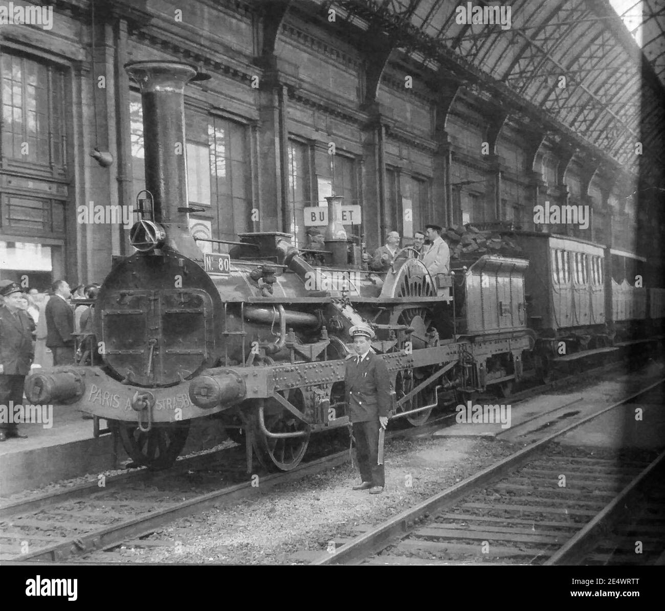 Crampton Locomotive High Resolution Stock Photography and Images - Alamy