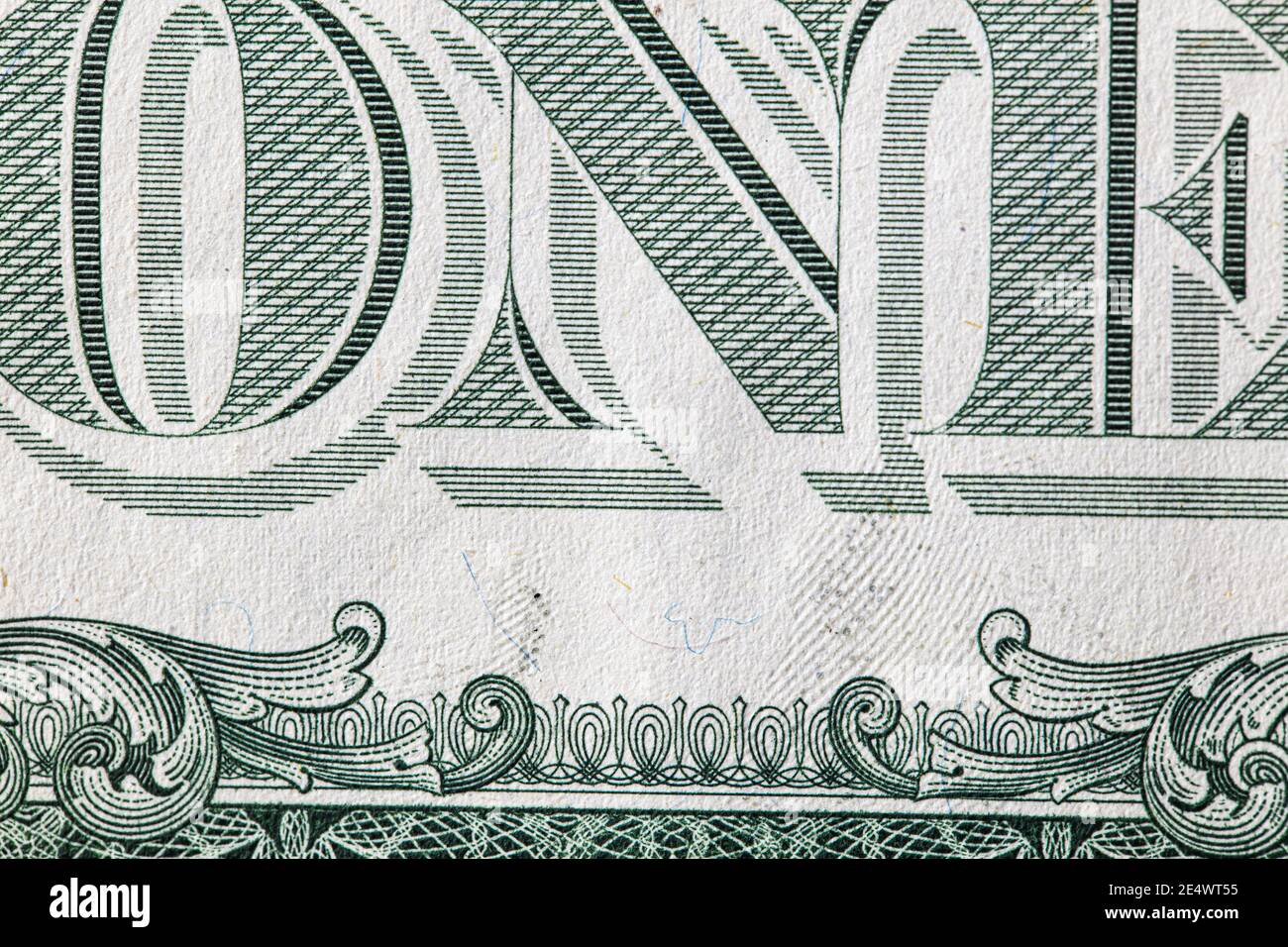 U.S. dollar border with empty middle area Stock Photo - Alamy