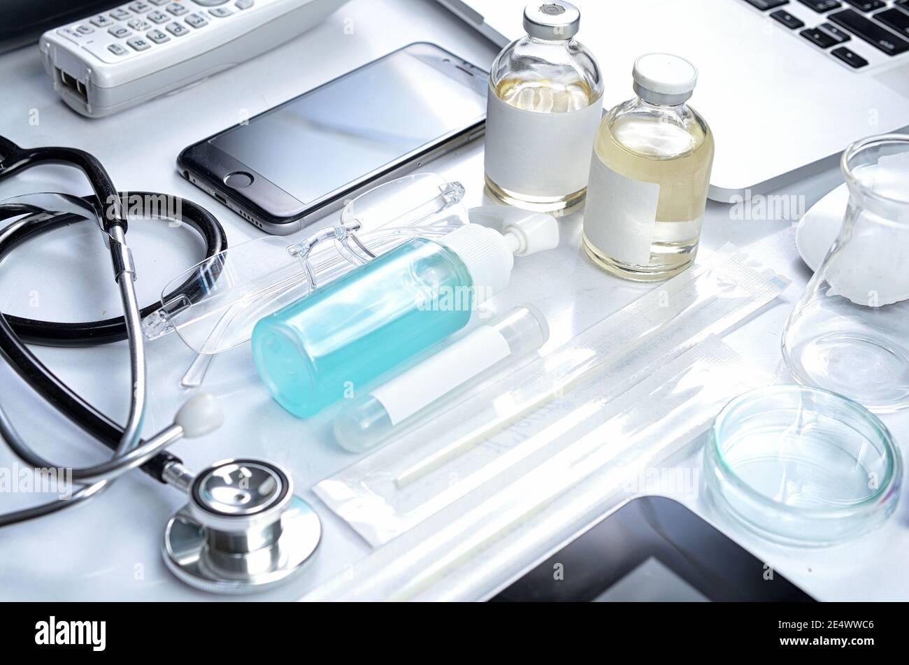 Testing kit result by using rapid test device for COVID-19, 2019-nCoV ...