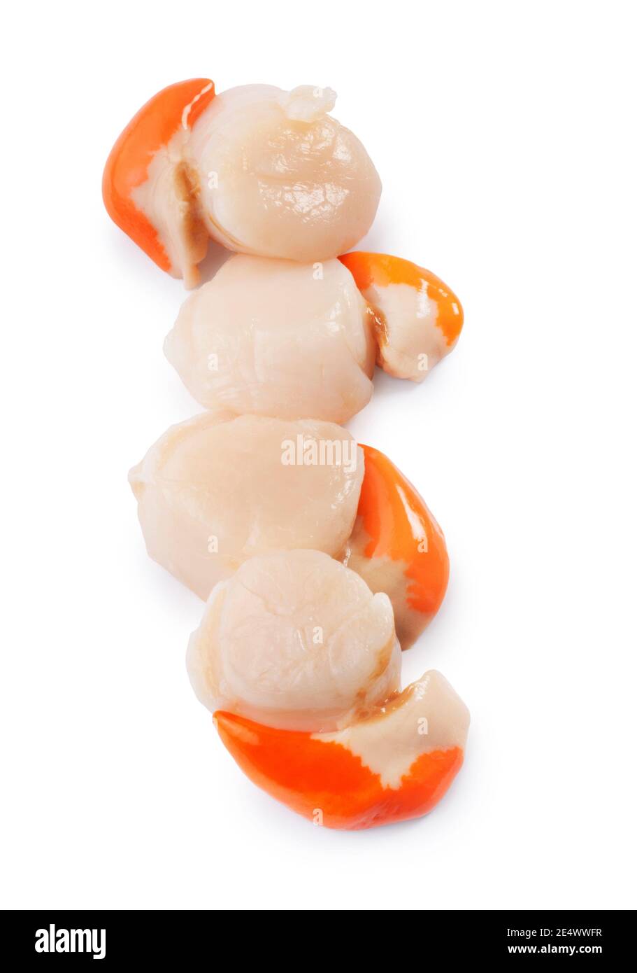Uncooked scallop hi-res stock photography and images - Alamy