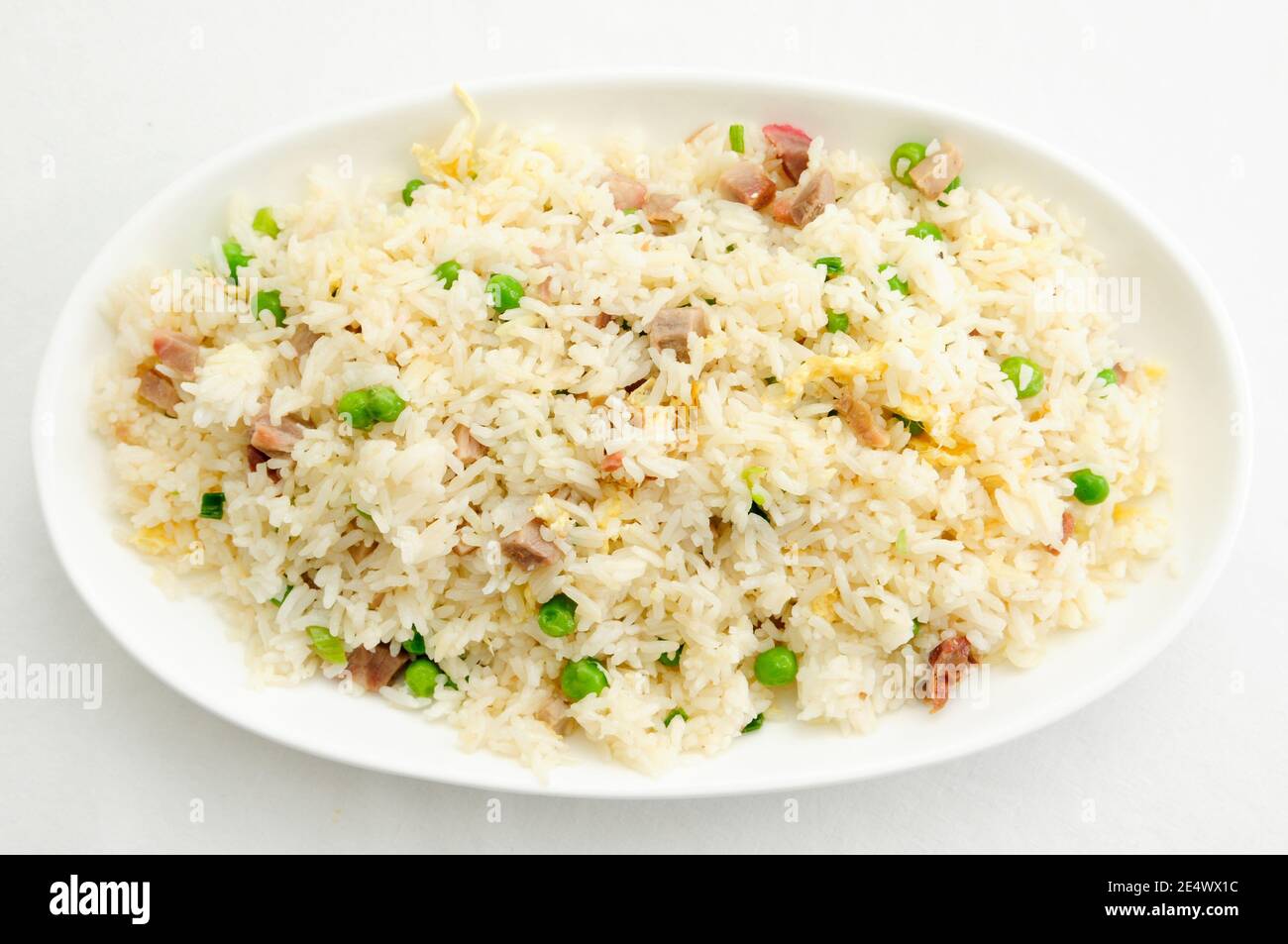 pork fried rice, a take-out favorite Stock Photo - Alamy