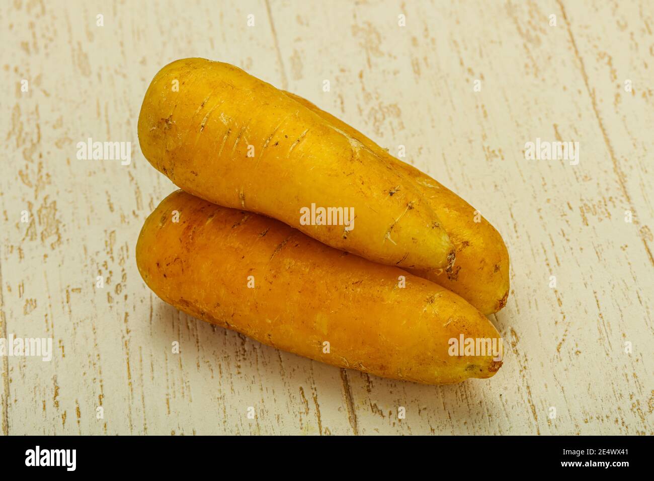 Natural vegan food - Raw Yellow carrot Stock Photo - Alamy