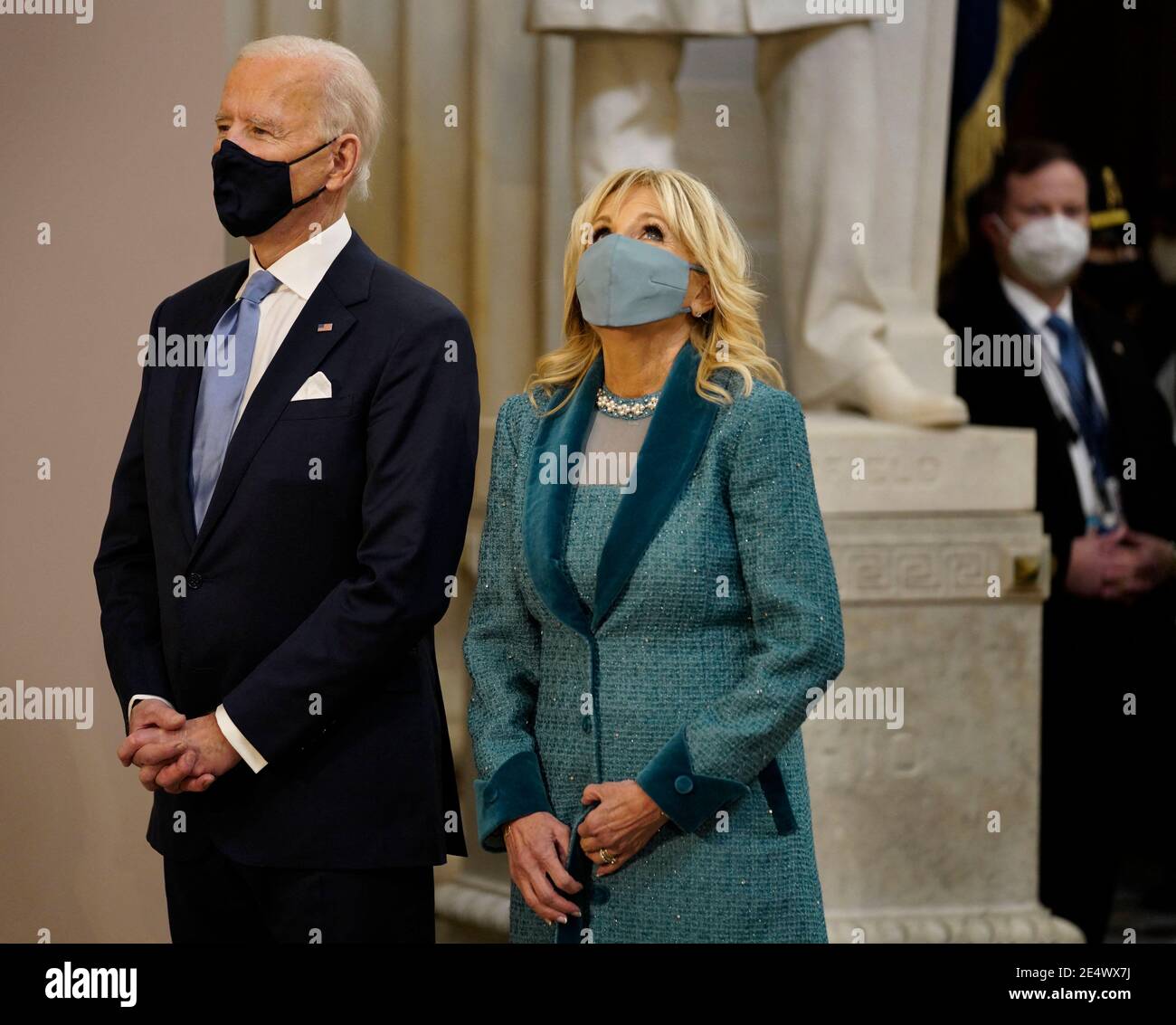 Photo dated January 20, 2021 - President Joe Biden and his wife, Jill ...