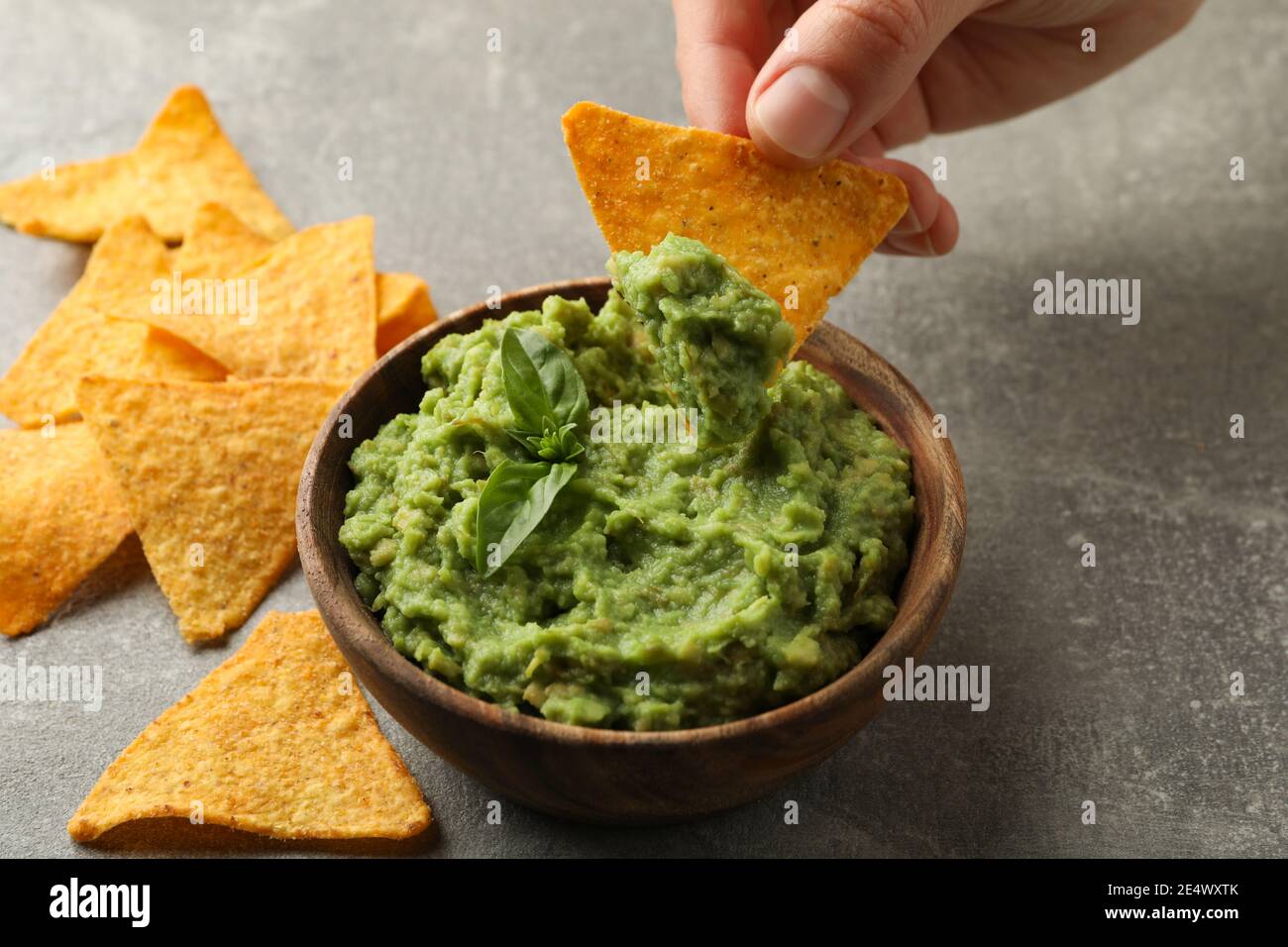 Chips and dips woman hi-res stock photography and images - Alamy