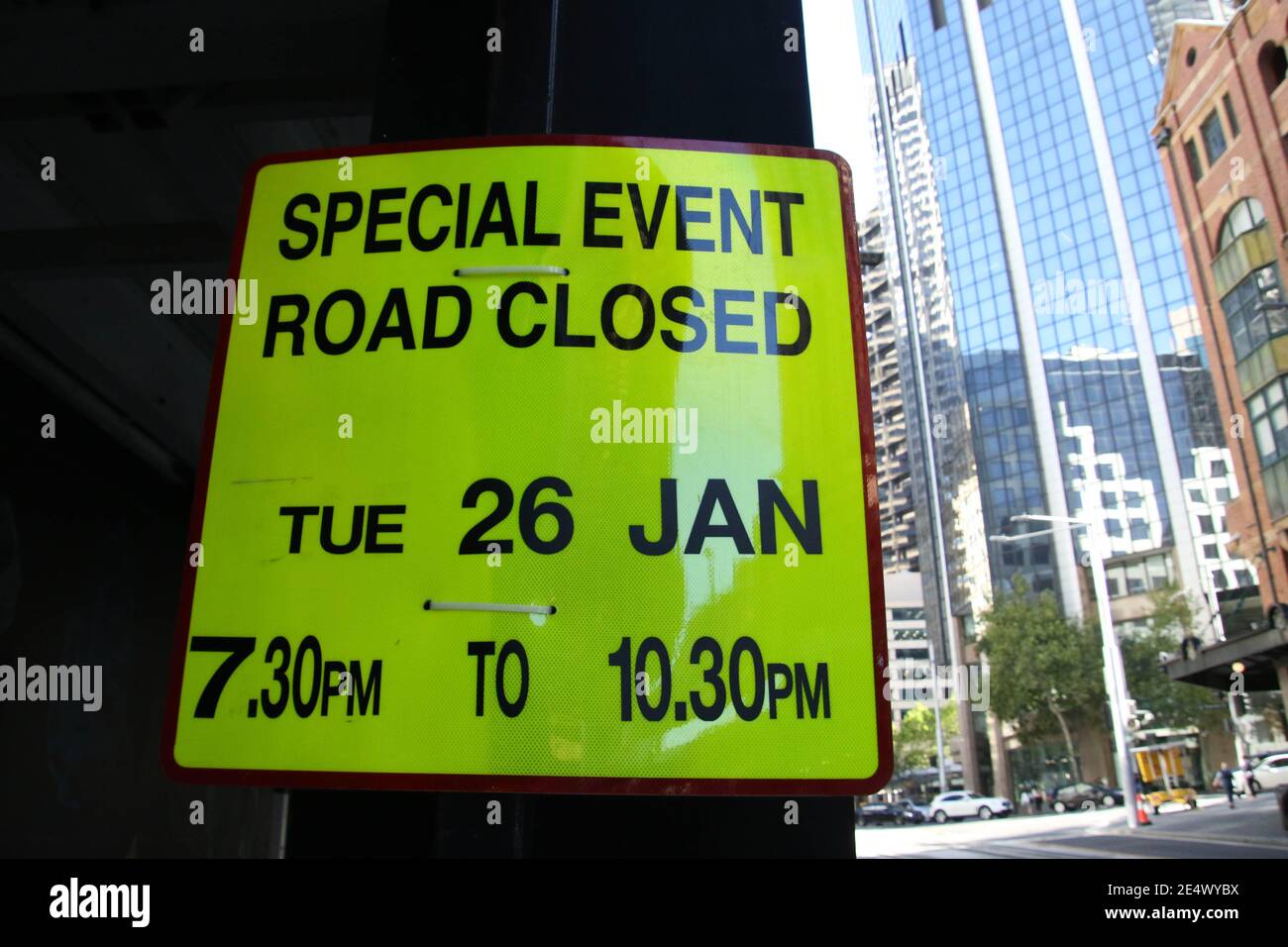 Road Closures Australia High Resolution Stock Photography and Images ...