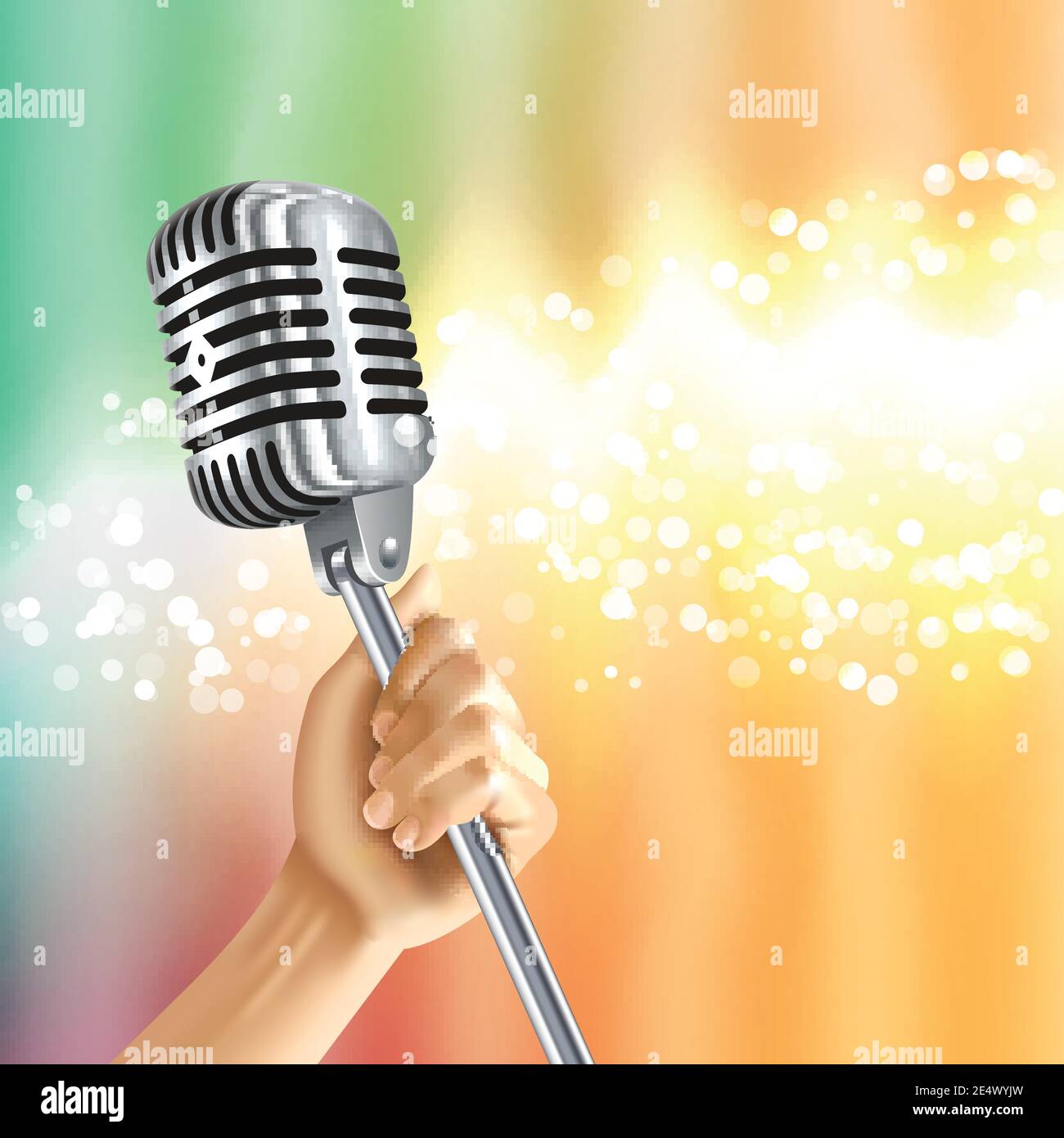 Song advertisement Stock Vector Images - Alamy