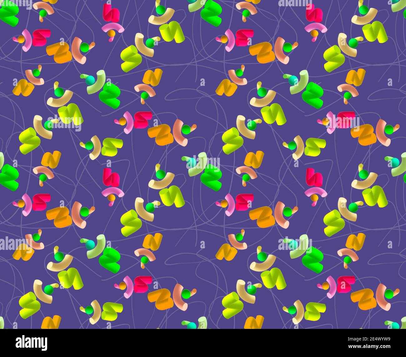 Abstract pattern with simple forms Stock Photo - Alamy