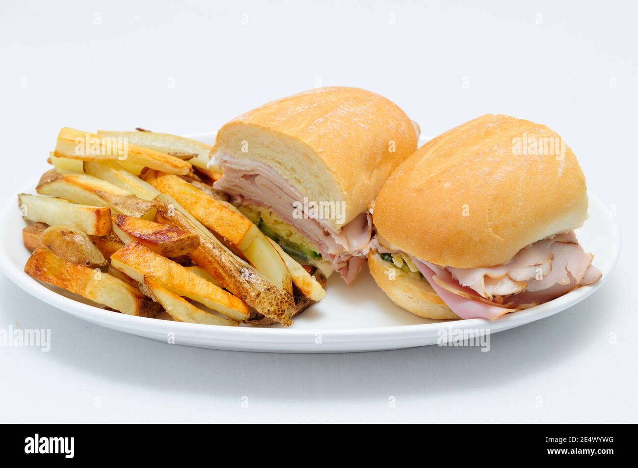 Cross section sandwich bread ham hi-res stock photography and images ...