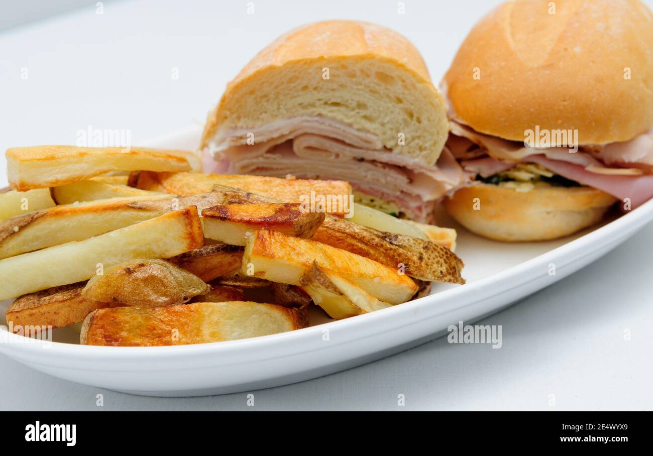 Cross section sandwich bread ham hi-res stock photography and images ...