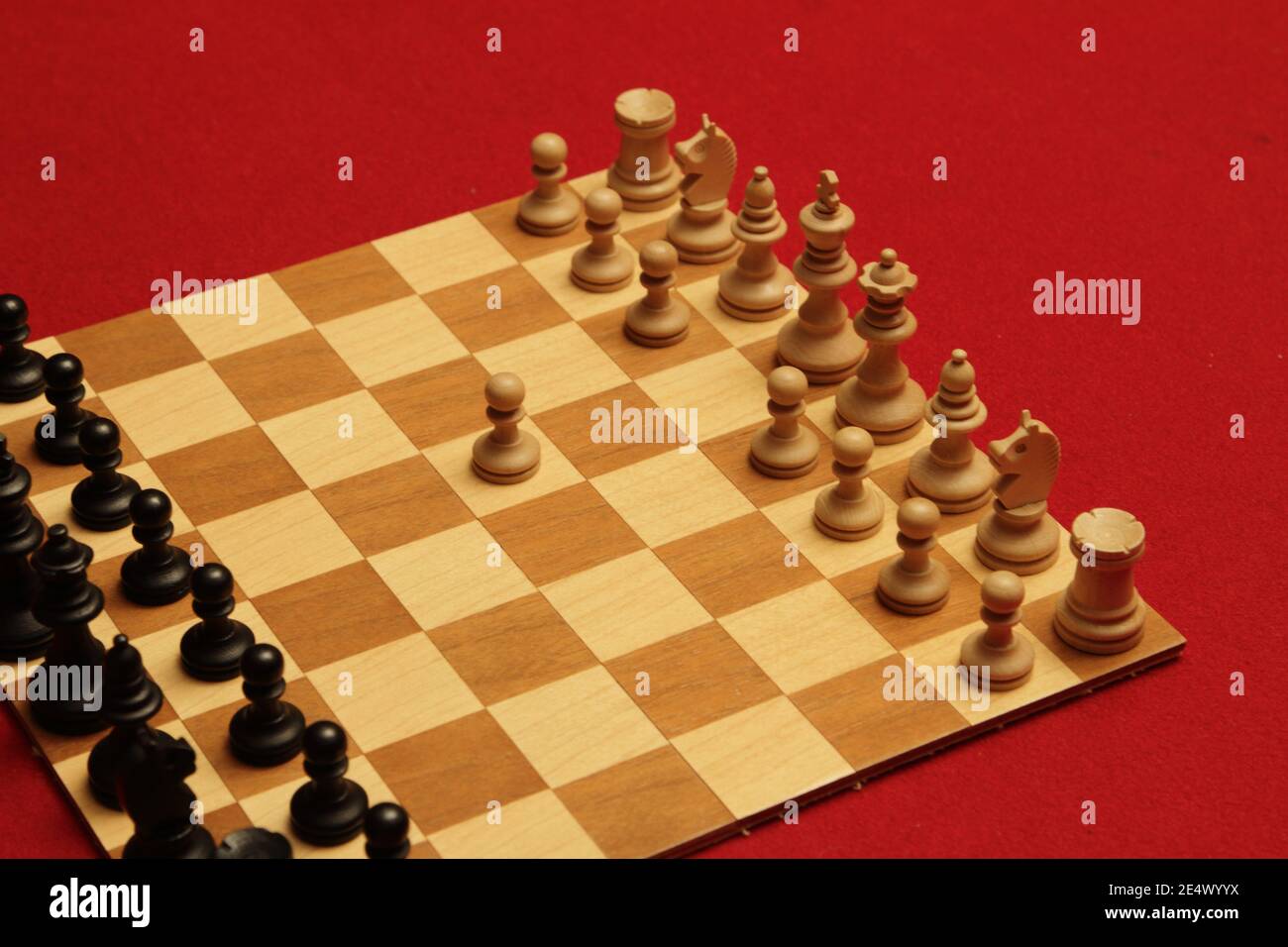 Chess King Pawn Opening: 1.e4 Stock Photo - Alamy Chess King Pawn Opening: 1.e4 Stock Photo - Alamy