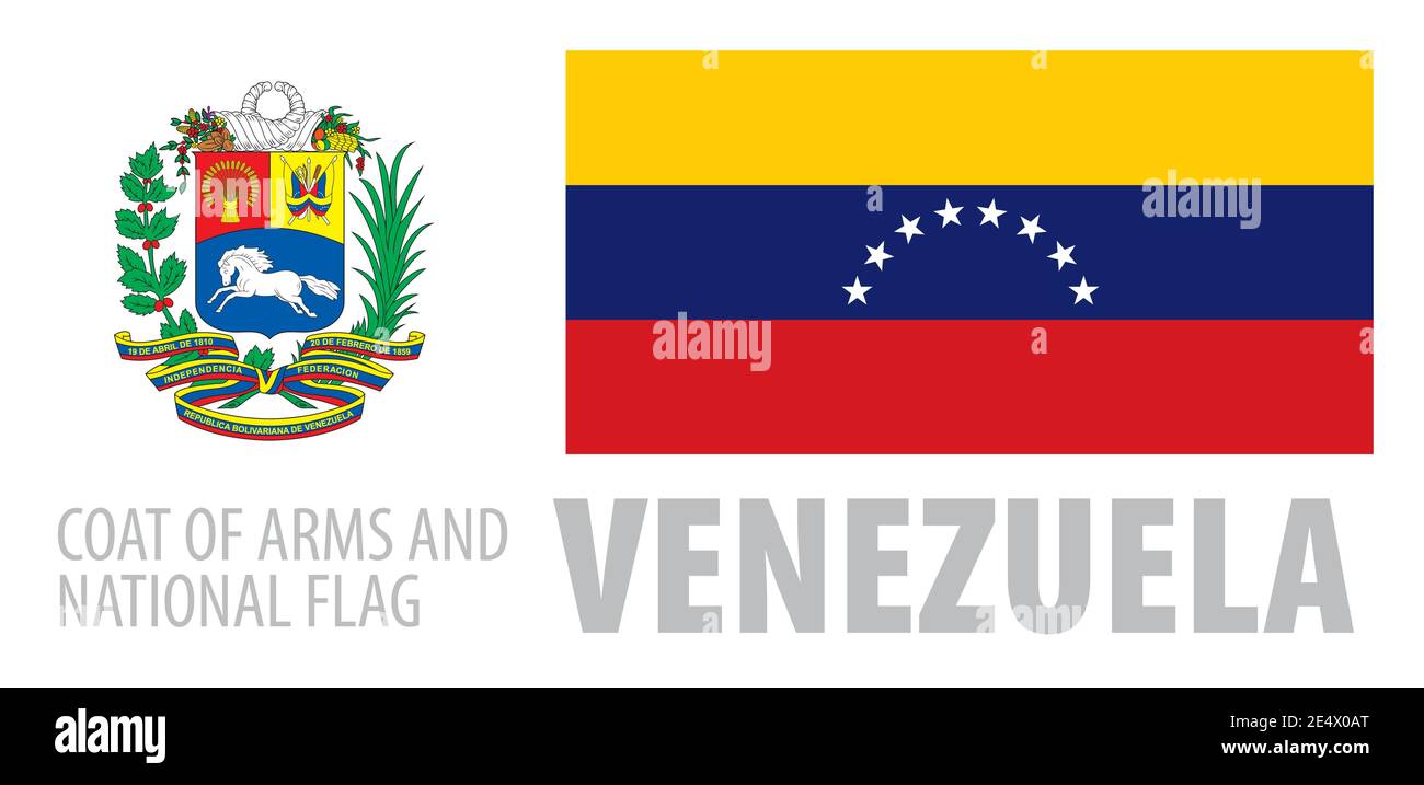 What Does The Coat Of Arms Represent On The Venezuelan Flag at Thomas ...