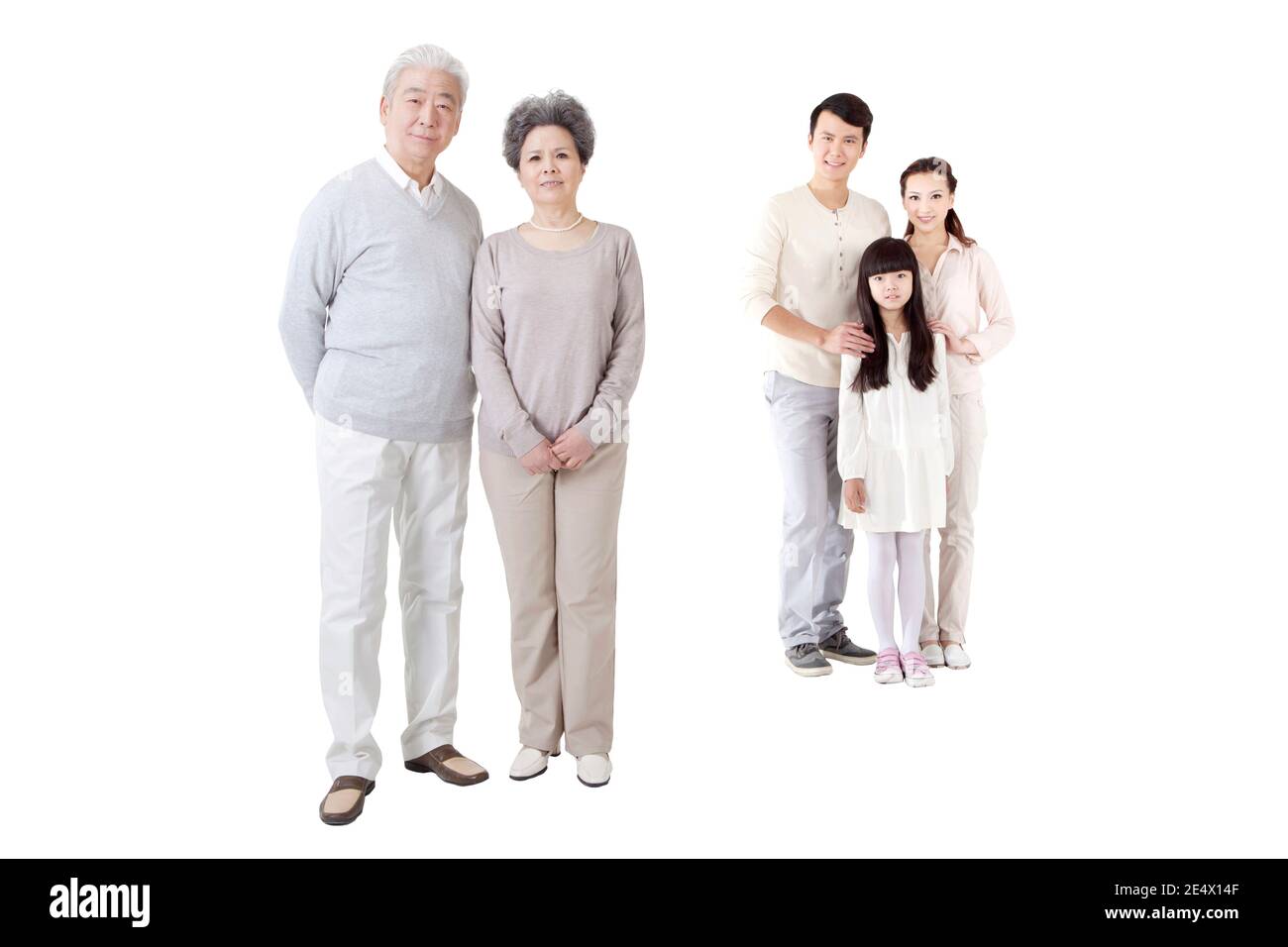 Portrait of Family portrait high quality photo Stock Photo - Alamy