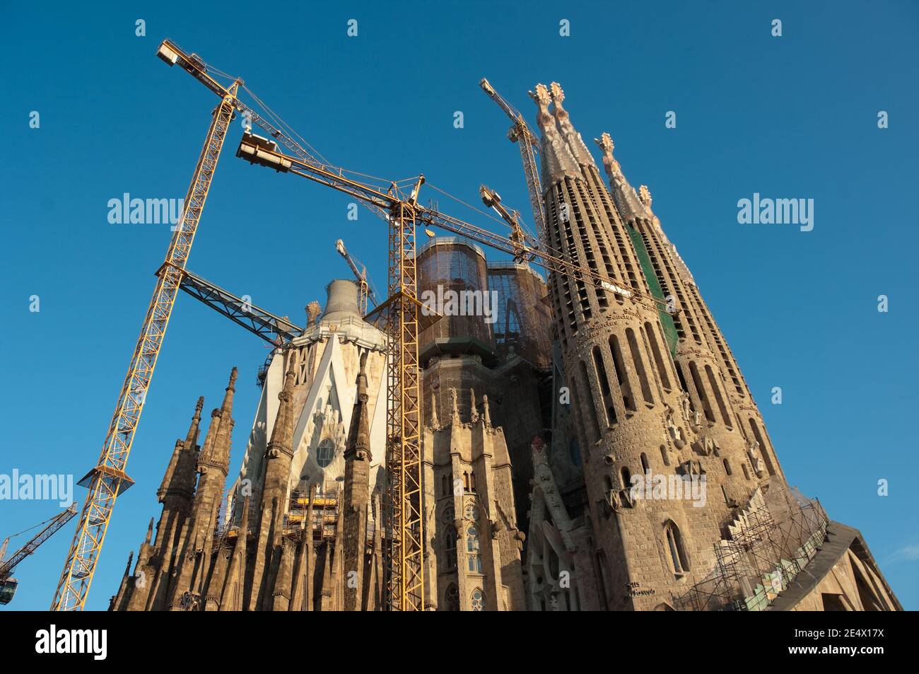 Barcelona, Spain - December 11, 2011: Sagrada Familia, impressive ...