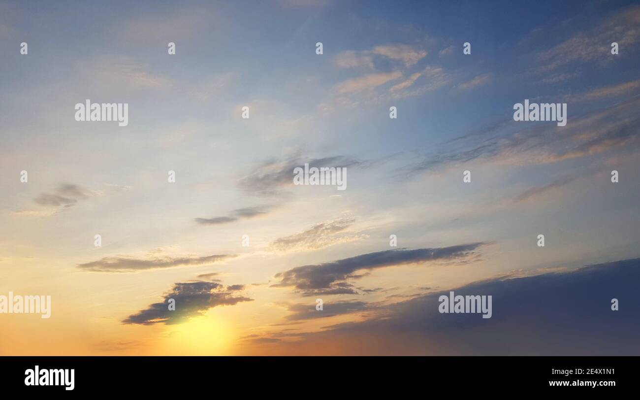 Sky background, beautiful nature landscape Stock Photo - Alamy