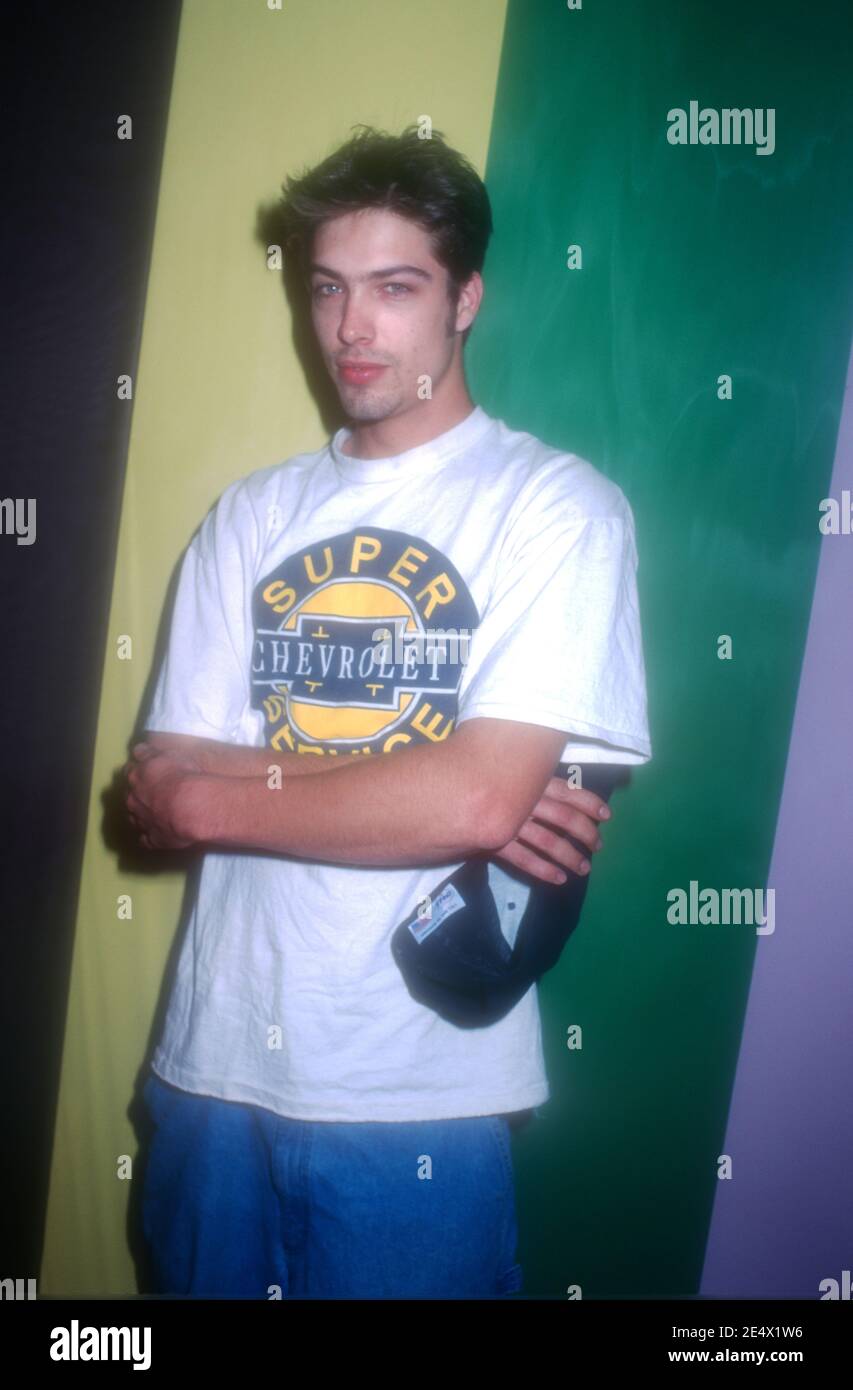 Santa Monica, California, USA 2nd May 1996 Model Mike Campbell poses backstage at 10th Annual ...