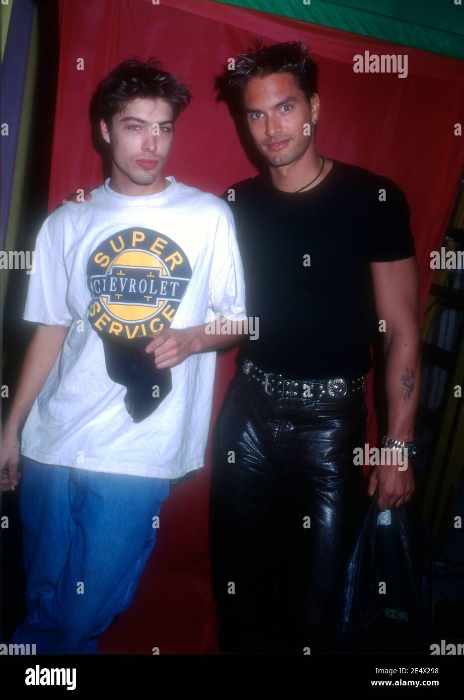 Santa Monica, California, USA 2nd May 1996 Model Mike Campbell and ...