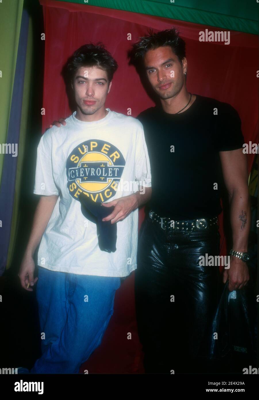 Santa Monica, California, USA 2nd May 1996 Model Mike Campbell and ...