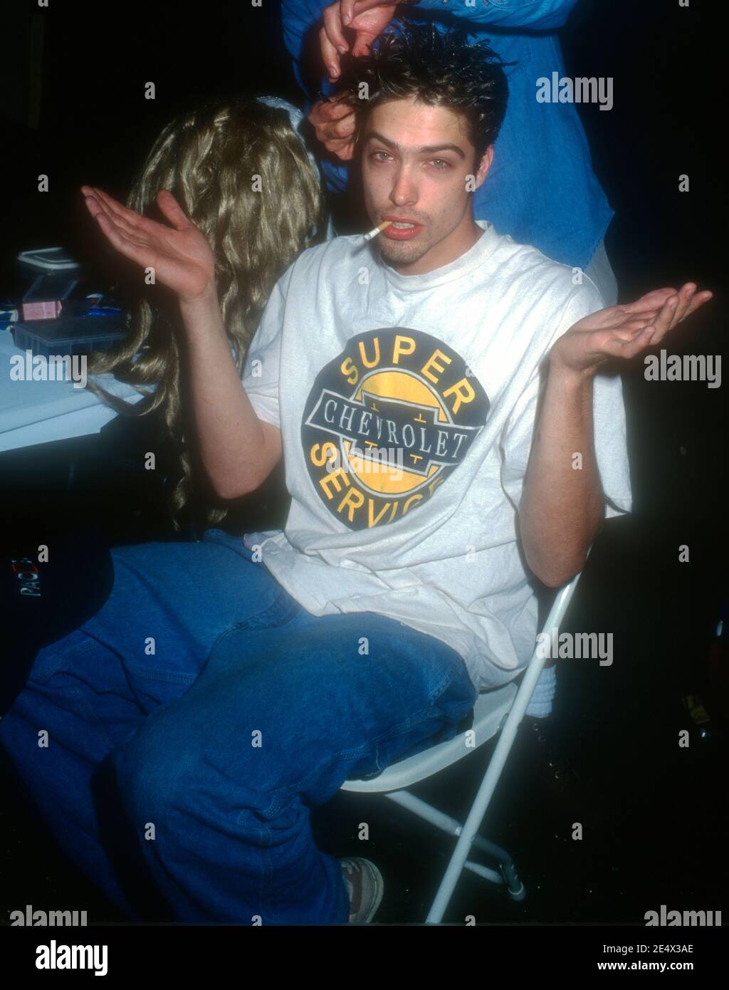 Santa Monica, California, USA 2nd May 1996 Model Mike Campbell poses ...