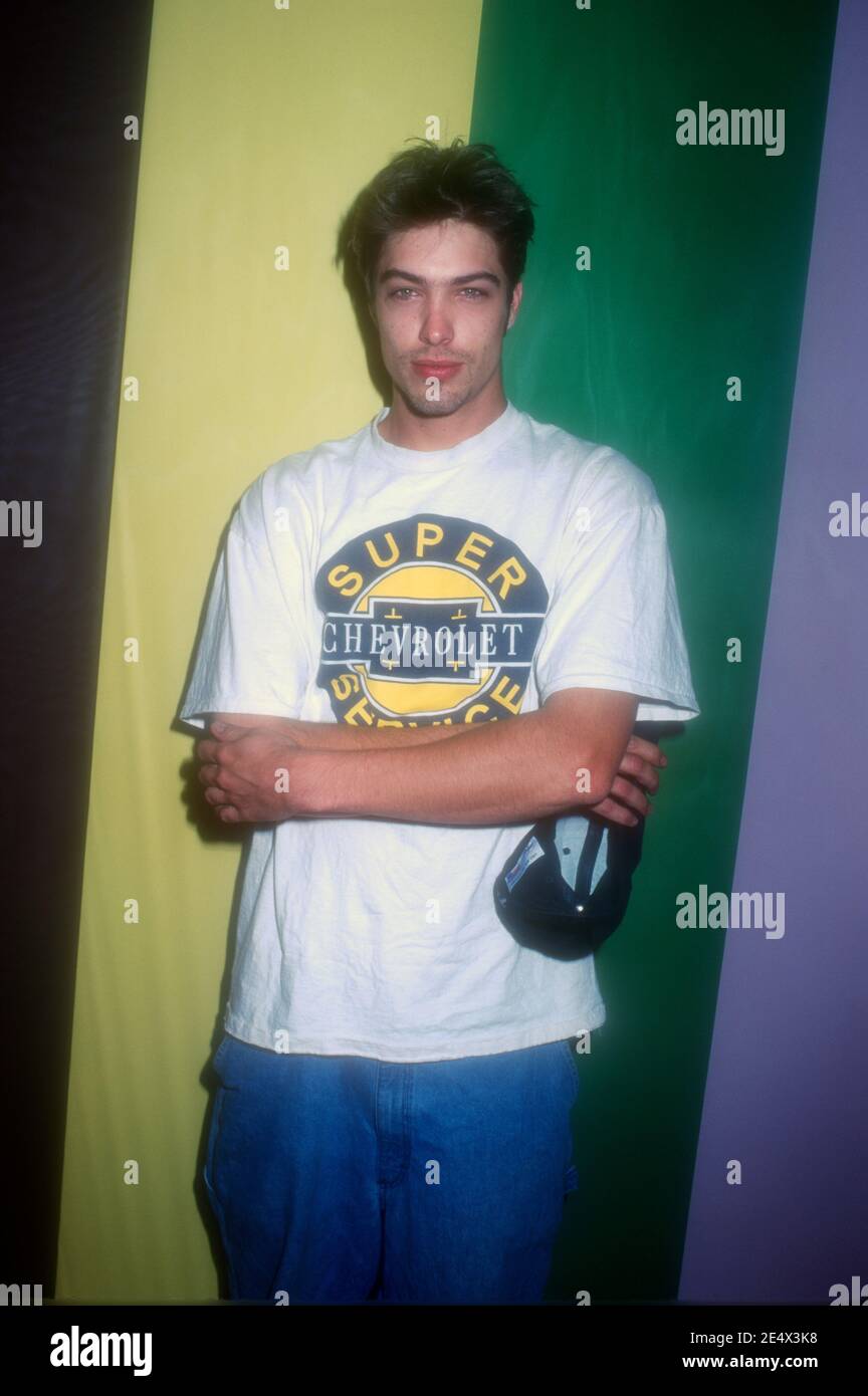 Santa Monica, California, USA 2nd May 1996 Model Mike Campbell poses ...