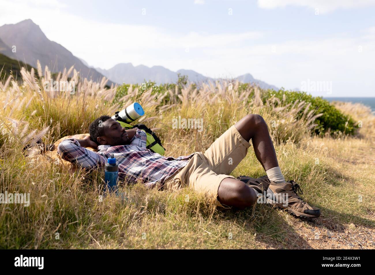 Resting lying hi-res stock photography and images - Alamy