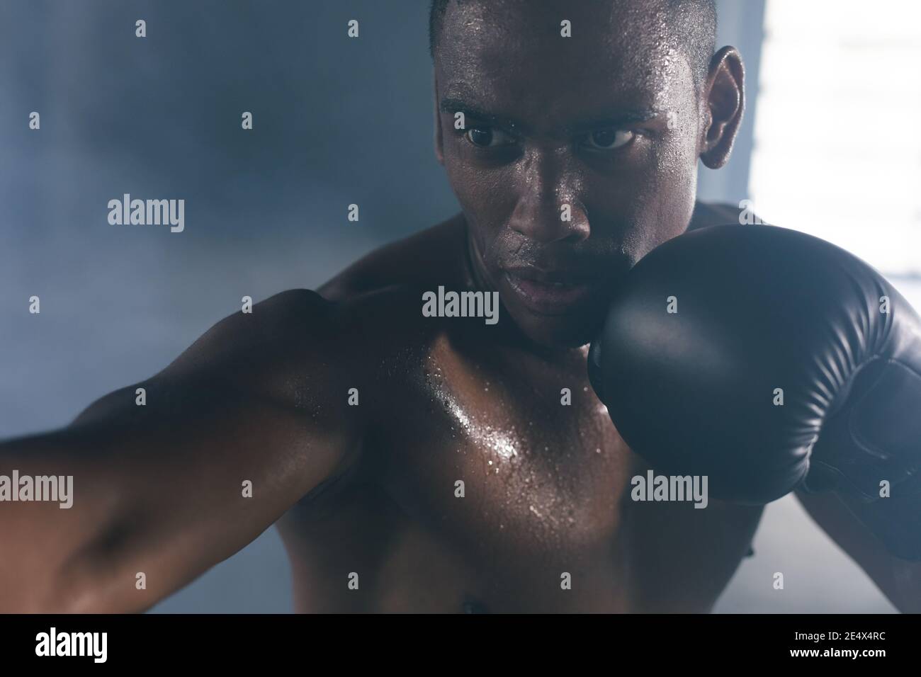 Image Of A Black Man Beat Boxing