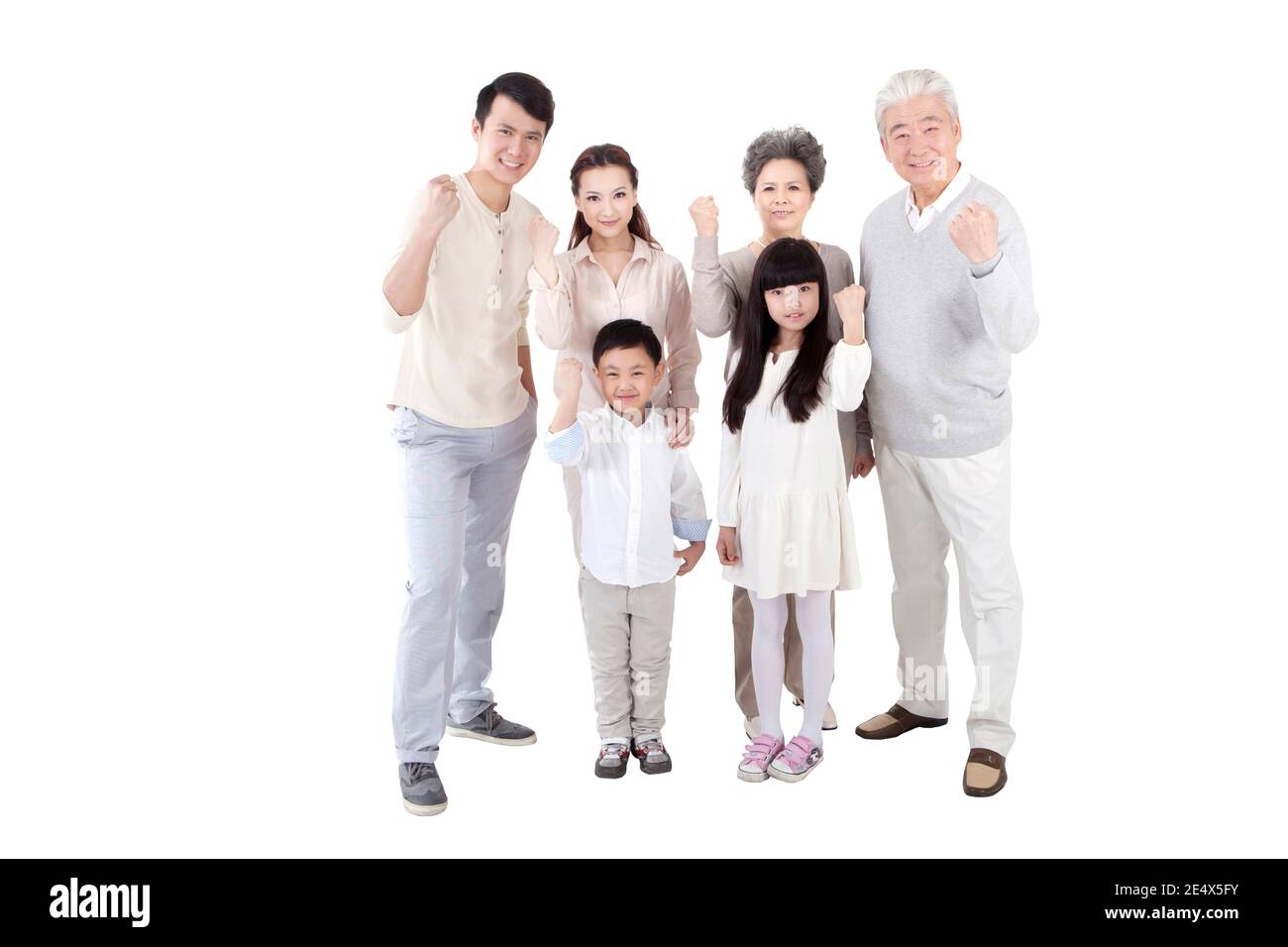 Loving family photo Cut Out Stock Images & Pictures - Alamy